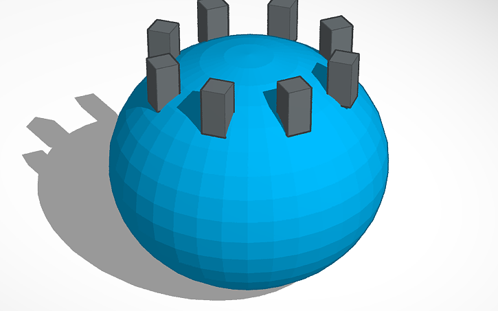 3D design ball - Tinkercad