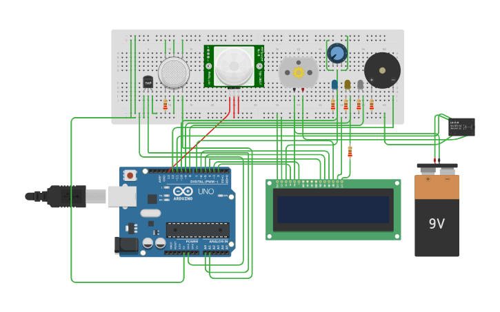 Circuit design NONA - Tinkercad