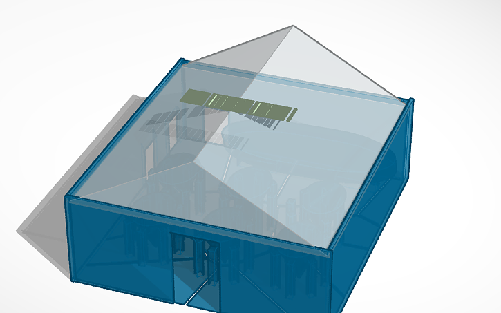 3D design Waterfront Cafe - Tinkercad