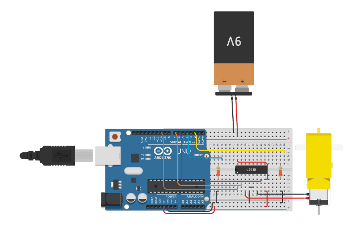 Circuit design Vidal Martinez Bryan Emmanuel - Tinkercad