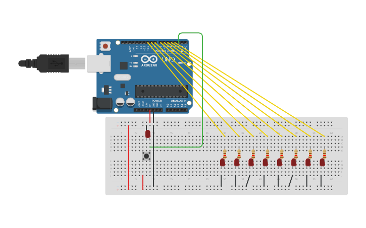 Circuit design EXAM_2020_David_Braun_Embedded_Systems | Tinkercad