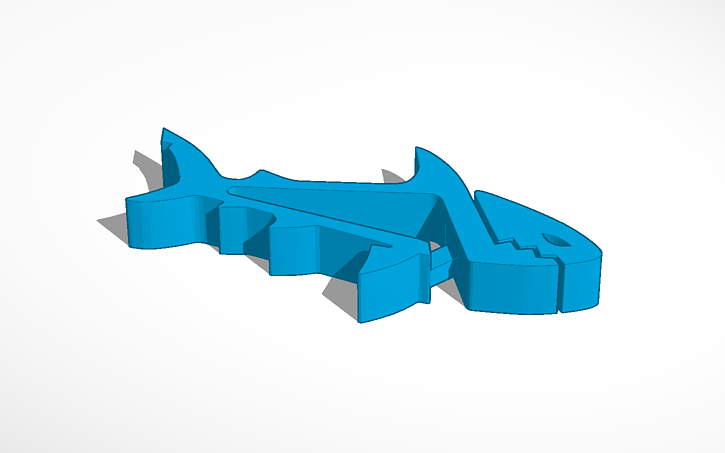 3D design A Cool Shark Thing | Tinkercad
