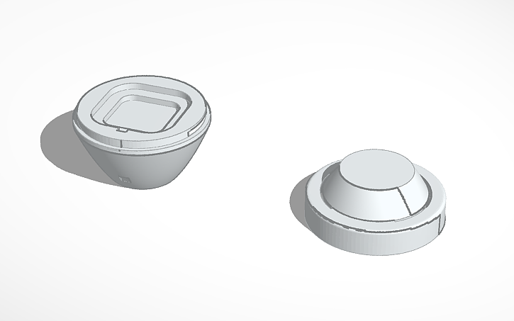 3D design Load cell enclosure for 7/8" post | Tinkercad