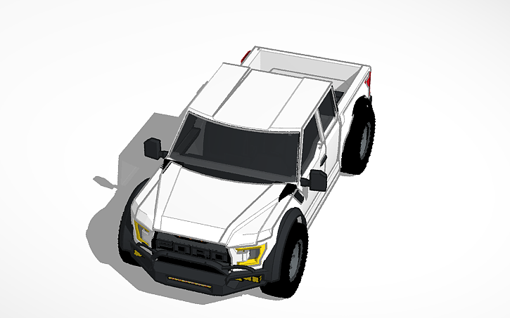 3D design Ford raptor 4x4 | Tinkercad