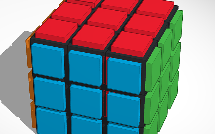 3D design cubo - Tinkercad