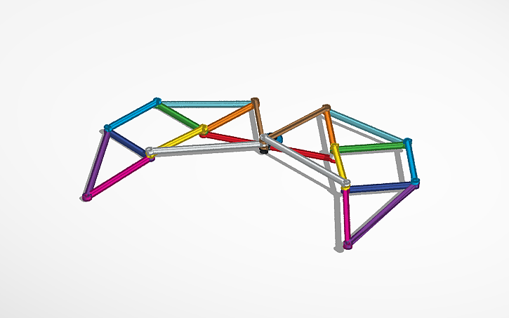 3D design Jansen Linkage - SIM LAB - Tinkercad