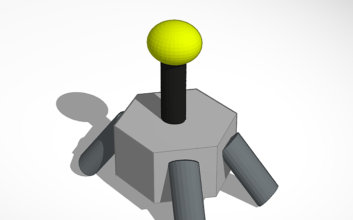 3D design lander - Tinkercad