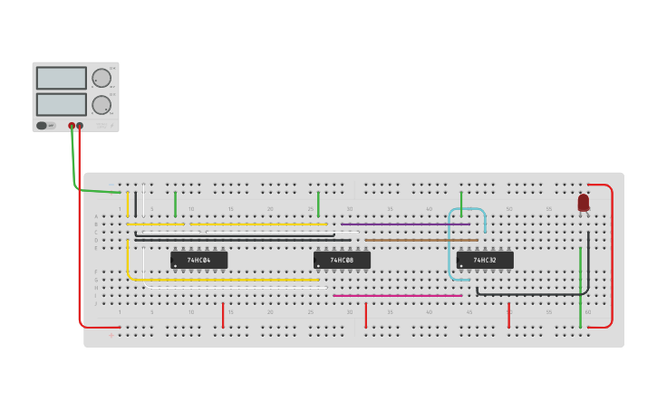 Circuit design Logic - Tinkercad