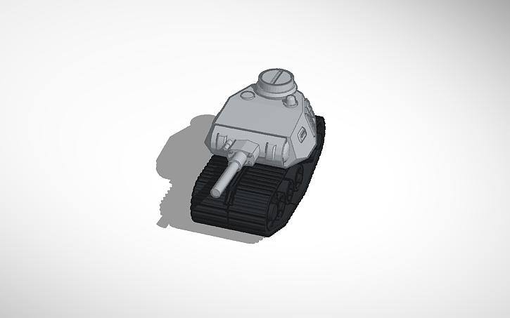 3D design TONK - Tinkercad