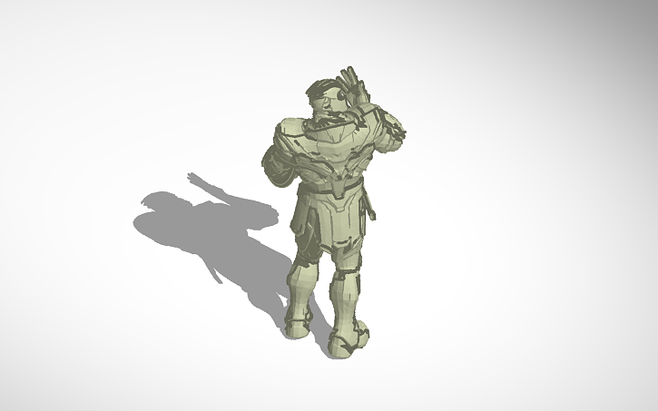 3D design Thanos | Tinkercad
