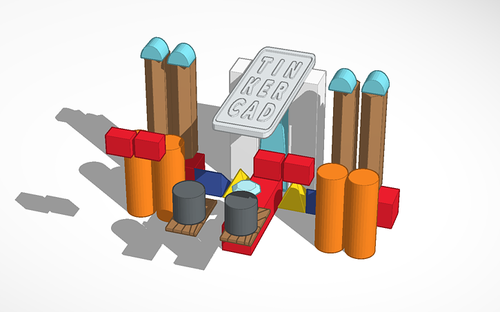 3D design Tinker castle | Tinkercad