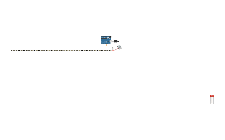 Circuit design Bouncing-LED - Tinkercad