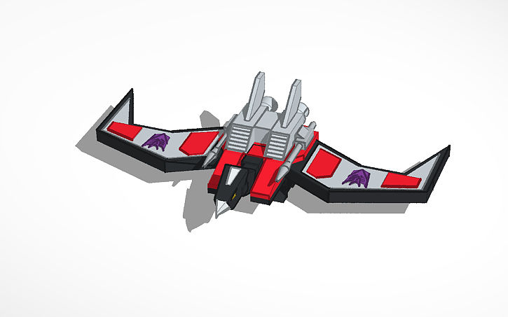 3D design Transformers G1 laserbeak - Tinkercad