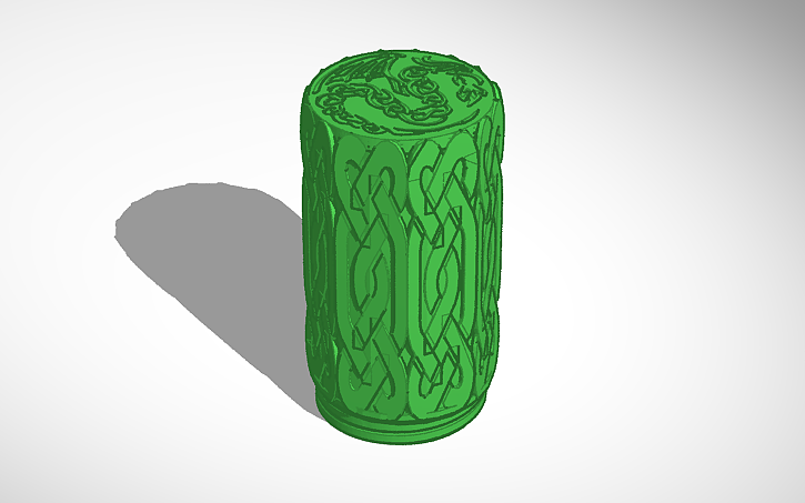 3d Design Dragon Jar Tinkercad
