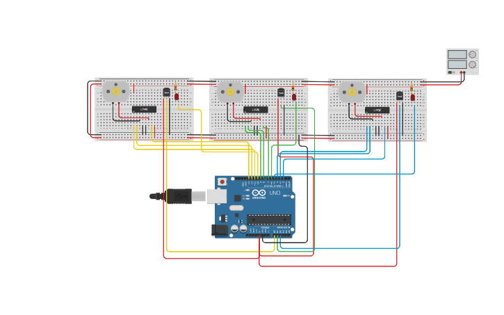 Circuit design Intel DOE DEMO - Tinkercad