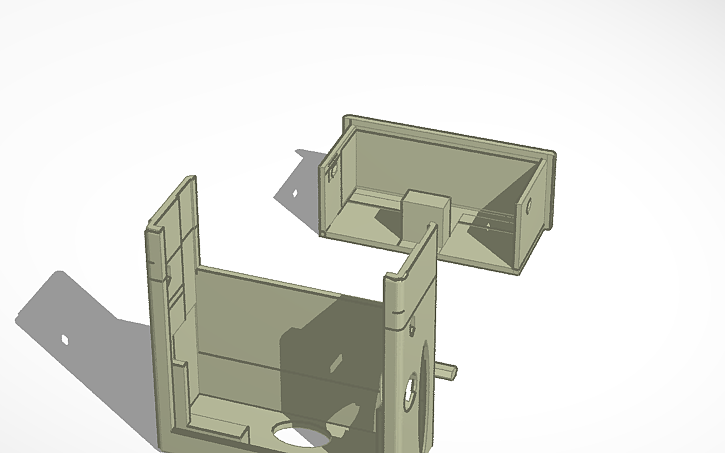 3D design Microbit Case BaseP3 - Tinkercad
