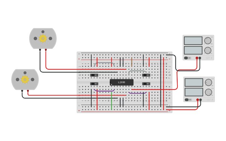 Circuit design Epic Blad | Tinkercad