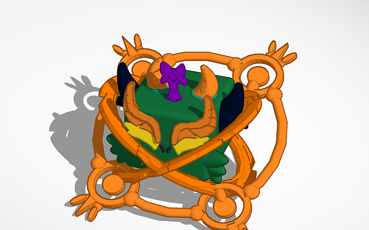 3D design Dragon fruit blox fruits - Tinkercad