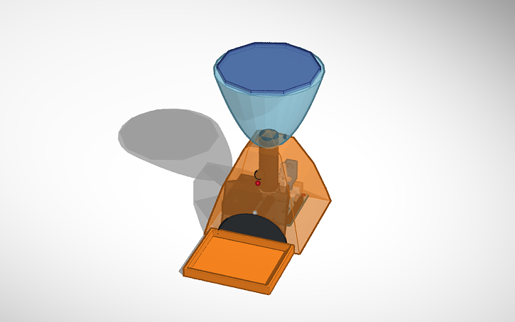 3D design Pet Feeder - Tinkercad