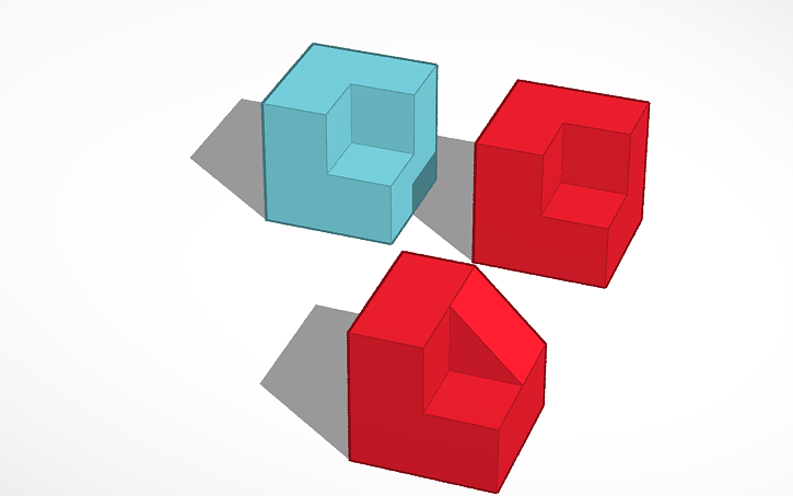 3D design 3 Objetos 3D | Tinkercad