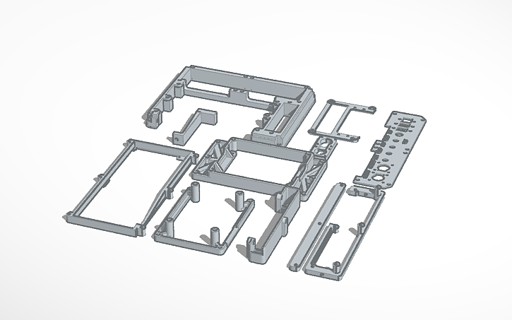 3D design Raspberry Pi Recovery Kit - Tinkercad