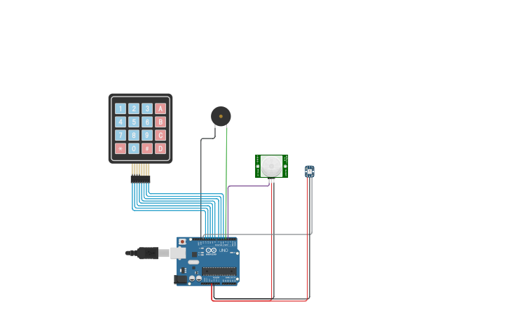Circuit design Distance Exercise - Tinkercad