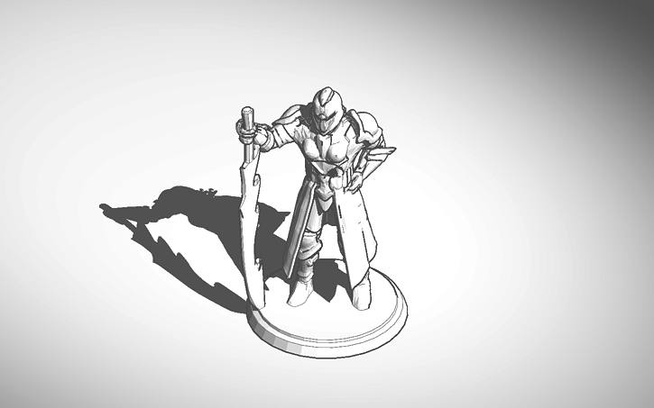 3d Design Action Figure Tinkercad