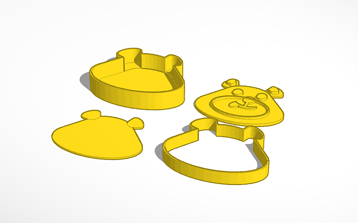 3d Design Toast Bear 5 0 Tinkercad