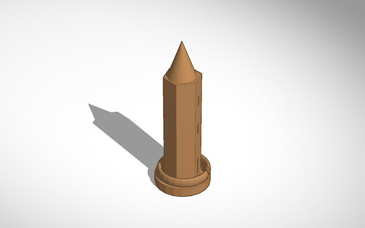 3D design tall building - Tinkercad