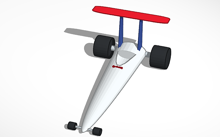 3D design Drag car v1 | Tinkercad
