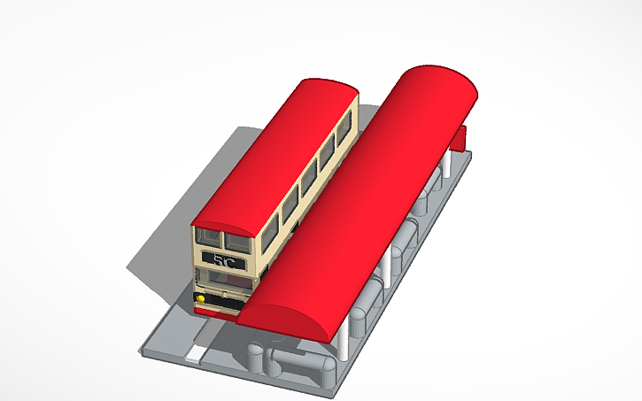 3D design BUS - Tinkercad