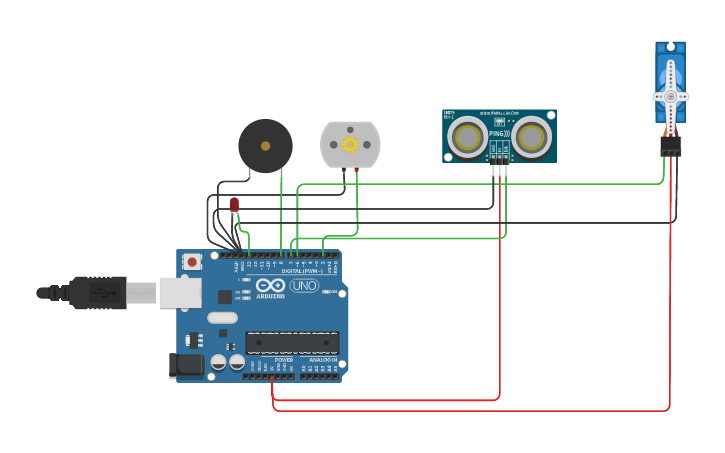 Circuit design automatic collision detection and avoidance - Tinkercad