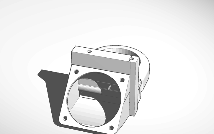3D design Maker Select V2 Fan Duct | Tinkercad