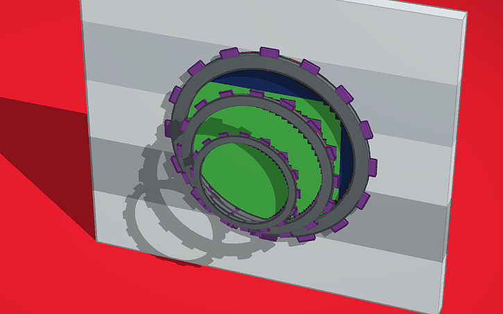 3D design Copy of Working Portal Effect (Sim Lab Motors) - Tinkercad