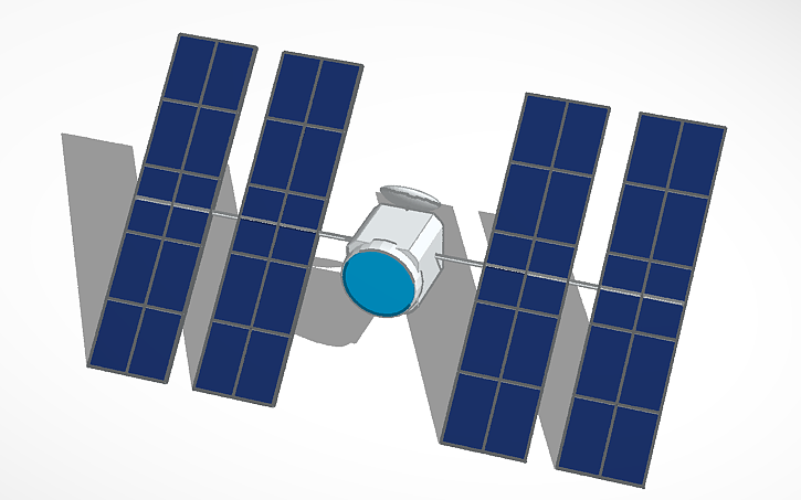 3D design MCC Satélite | Tinkercad