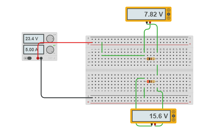 Circuit design EJERCICIO 4 - Tinkercad