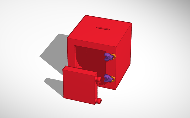 3D design A bank - Tinkercad