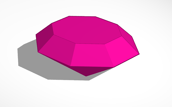 3D design Gem - Tinkercad
