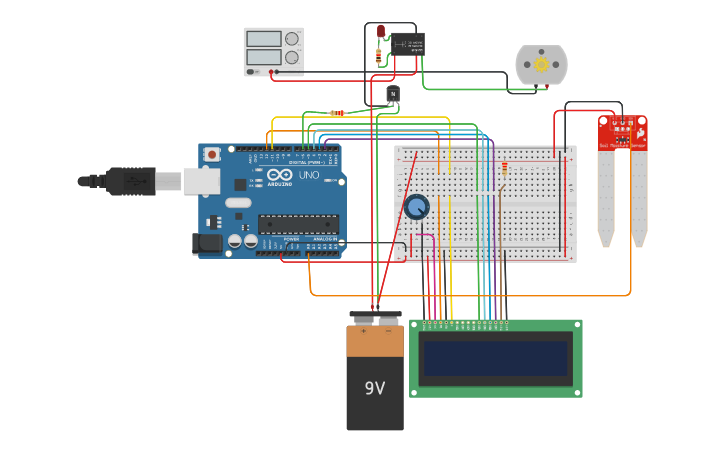 Circuit design Team_7 - Tinkercad