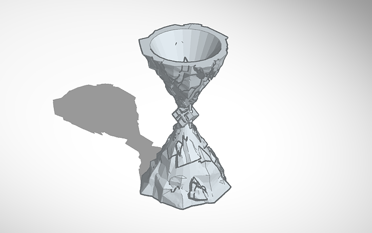 3D design Valorant trophy - Tinkercad