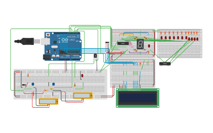 Circuit design Copy of RNG Intermediate - Tinkercad