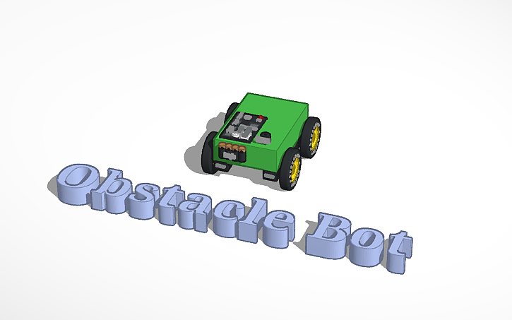 3D design AFCL_Obstacle Bot_402 | Tinkercad