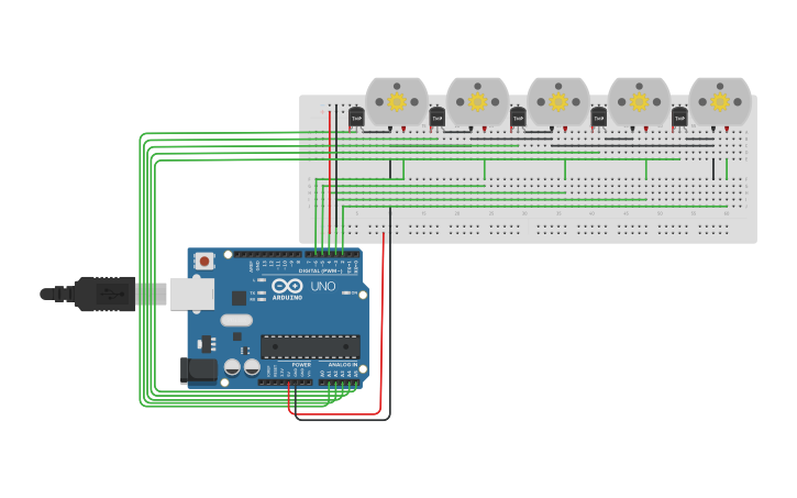 Circuit design Copy of computer fan | Tinkercad