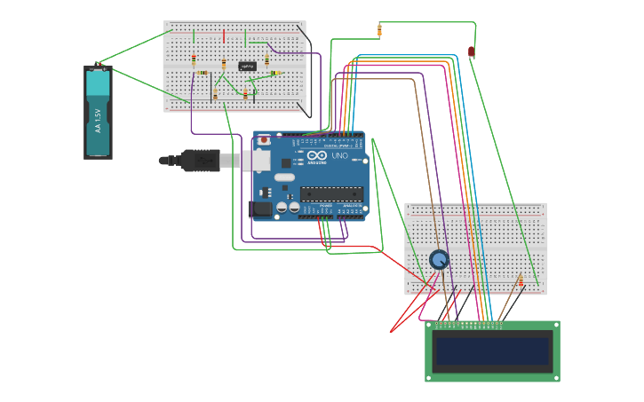 Circuit Design Copy Of Battery Management Using Arduino Tinkercad 2613