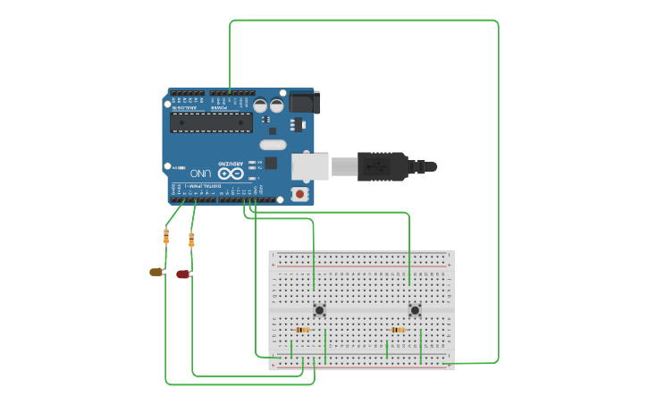 Circuit design challenge 8 | Tinkercad