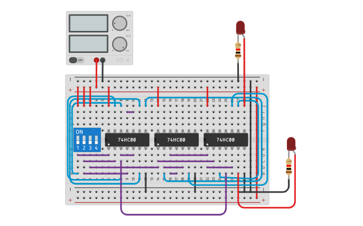Circuit design exp-4(4) | Tinkercad