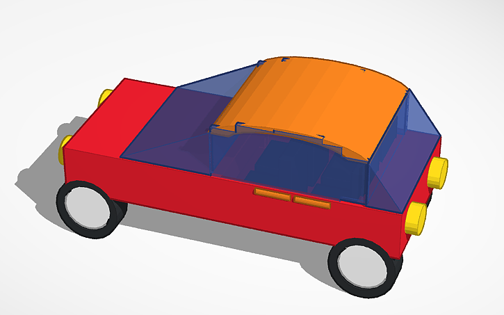 3D design Car - Tinkercad