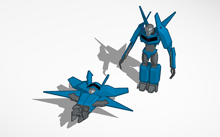 3D design vehicon star scrape - Tinkercad