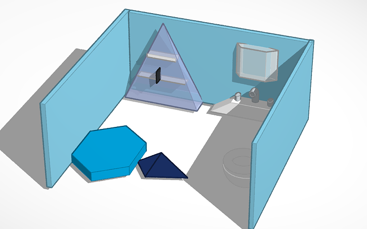 3D design Dream Room Project- Bathroom | Tinkercad