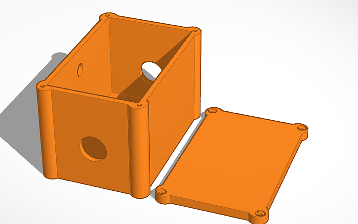 3D design Box with Lid - Tinkercad